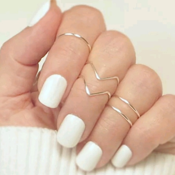 Jewelry | 322 Midi Ring Set | Poshmark